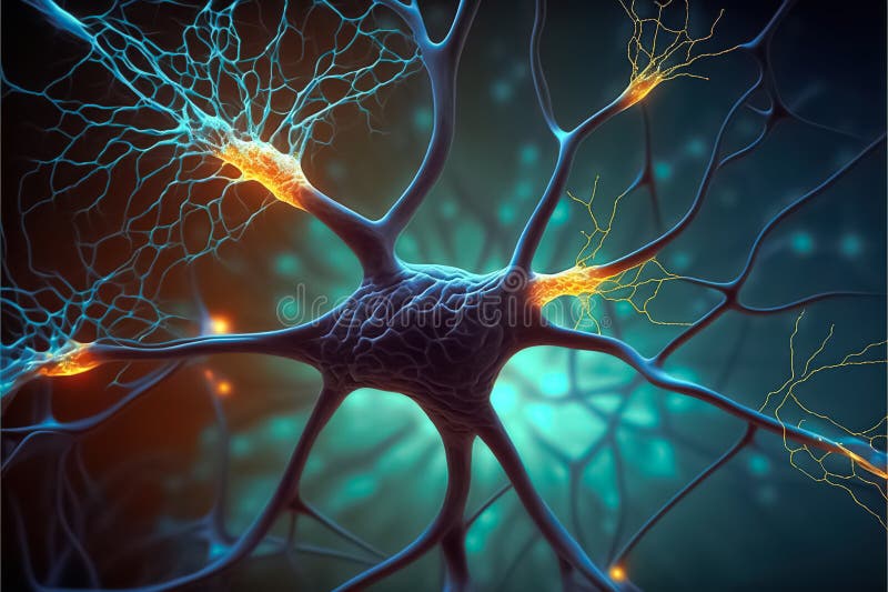 Neuron Network Brain Cells. Human Nervous System and Brain Activity ... Neuron Network Brain Cells. Human Nervous System and Brain Activity ...