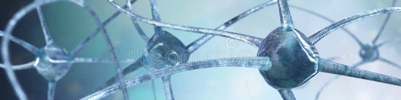 Neuron, Neural Network, Nerve Node, Stock Image - Image of signal ...