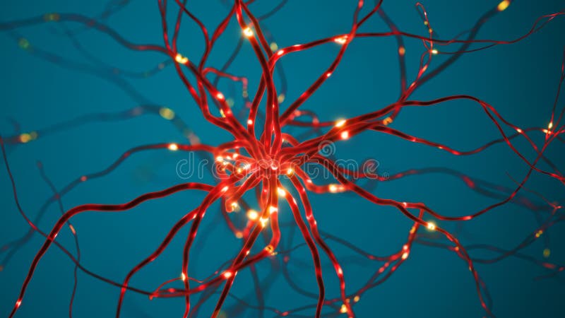 Neuron Synapse Connection - Microscopic View of Neural Network Stock ... Neuron Synapse Connection - Microscopic View of Neural Network Stock ...