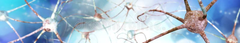 Neurona, Red Neuronal, Nodo Del Nervio, Stock de ilustración ...