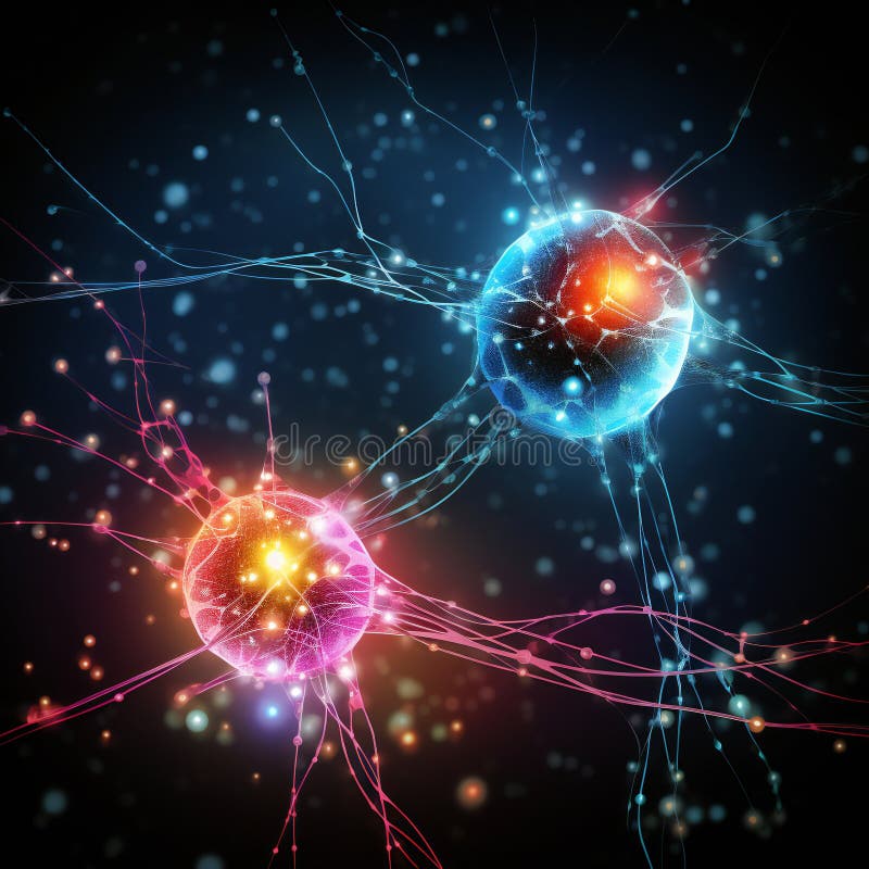 Neuronal Network with Electrical Activity of Neuron Cells. Neuroscience ...