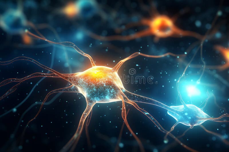 Neuronal Network with Electrical Activity of Neuron Cells. Neuroscience ...