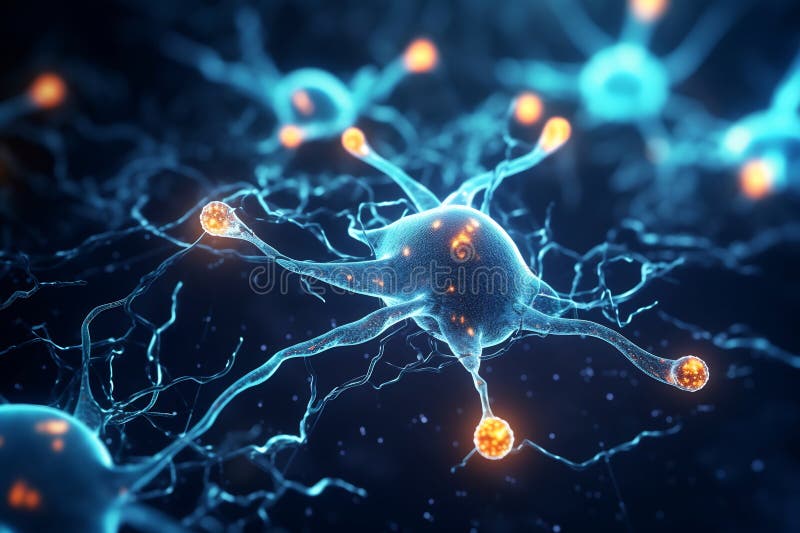 Neuronal Network with Electrical Activity of Neuron Cells. Neuroscience ...