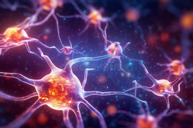 Neuronal Network with Electrical Activity of Neuron Cells. Neuroscience ...