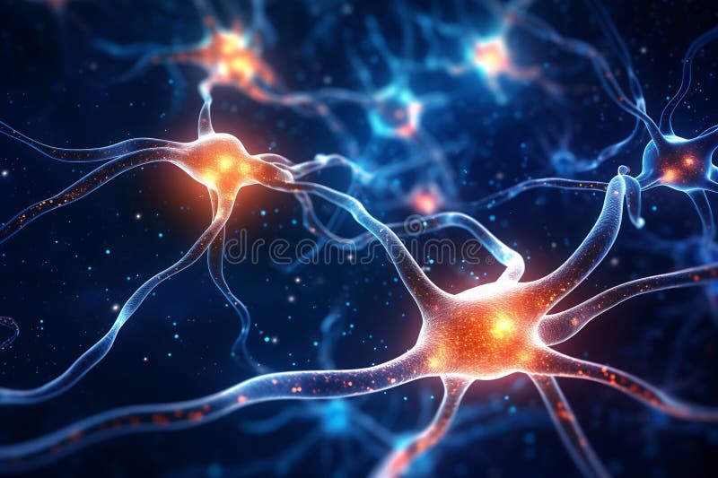 Neuronal Network with Electrical Activity of Neuron Cells. Neuroscience ...