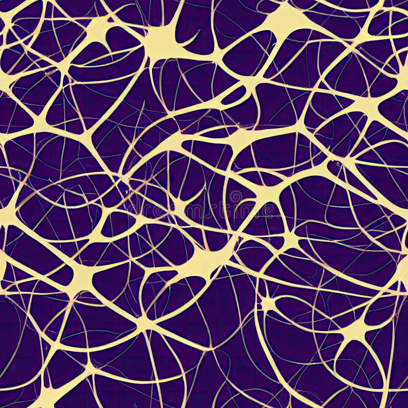 Neuronal Network with Electrical Activity of Neuron Cells AI Generated ...