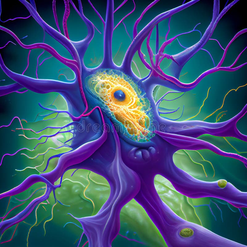 Neurons, Brain Cells, Neural Network Concept, Generative Ai ... Neurons, Brain Cells, Neural Network Concept, Generative Ai ...