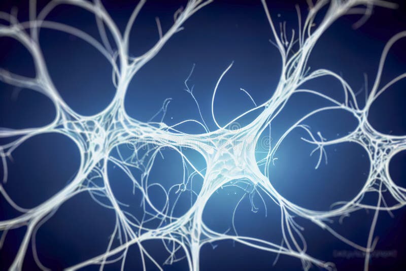 Neurons, Brain Cells, Neural Network Stock Illustration - Illustration ... Neurons, Brain Cells, Neural Network Stock Illustration - Illustration ...