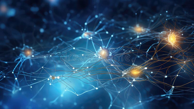 Neurons brain data stock illustration. Illustration of neural - 361886830