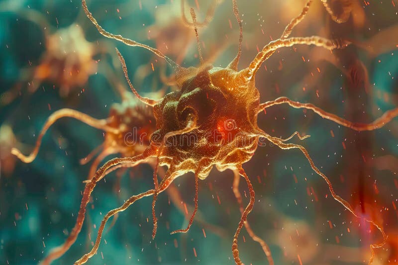 Neurons with Illuminated Connections, Representing Synaptic Activity in ... Neurons with Illuminated Connections, Representing Synaptic Activity in ...