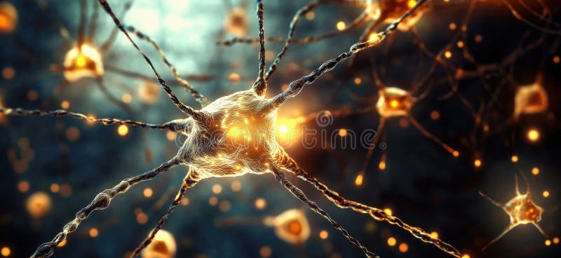 Neurons Interconnected Neural Network Glowing Synapses Intricate ... Neurons Interconnected Neural Network Glowing Synapses Intricate ...