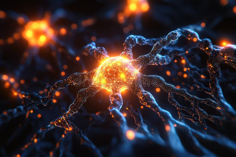 Neurons Transmitting Signals in a Vibrant Neural Network at a ...