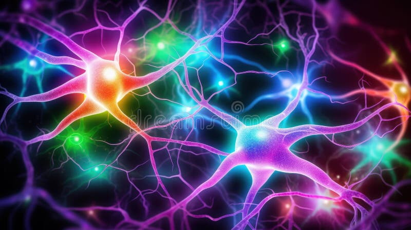 Neurons are Vital for Brain Function, Showcasing Complex Signal ...