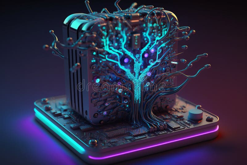 Bioluminescent Architecture Stock Illustrations – 39 Bioluminescent ...