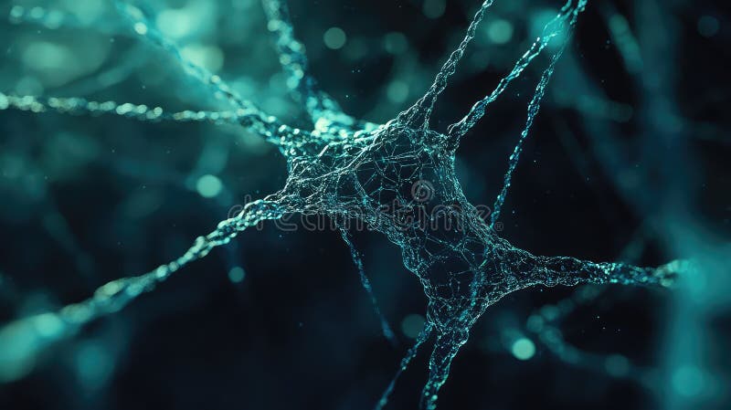 Neuroscience Medical Technology Abstract Stock Illustration ...