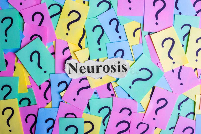 Neurosis Syndrome Text on Colorful Sticky Notes Against the Background ... Neurosis Syndrome Text on Colorful Sticky Notes Against the Background ...