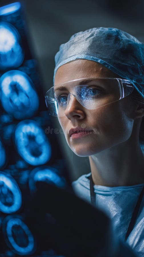 A Neurosurgeon S Intense Focus: Analyzing Abnormal Brain Scans in the ...