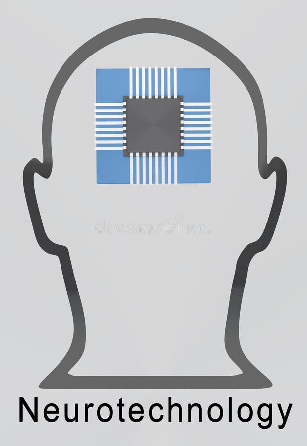 Neurotechnology Electronical Stock Illustrations – 1 Neurotechnology ...