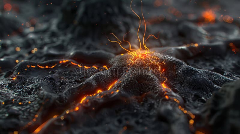 Neurotransmitter Pathways and Brain Communication Flow Stock Image ...