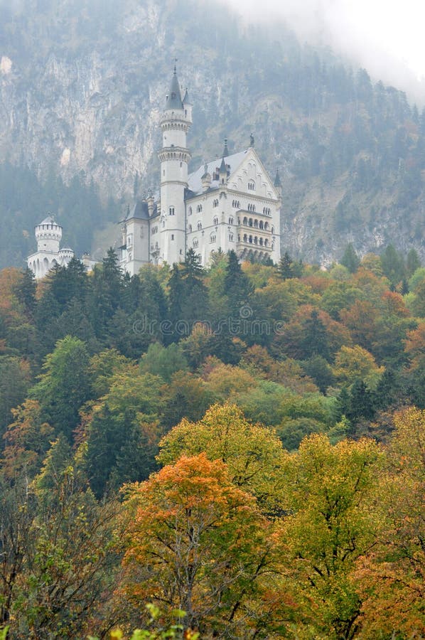 Neuschwanstein castle stock photo. Image of ludwig, neuschwanstein ...