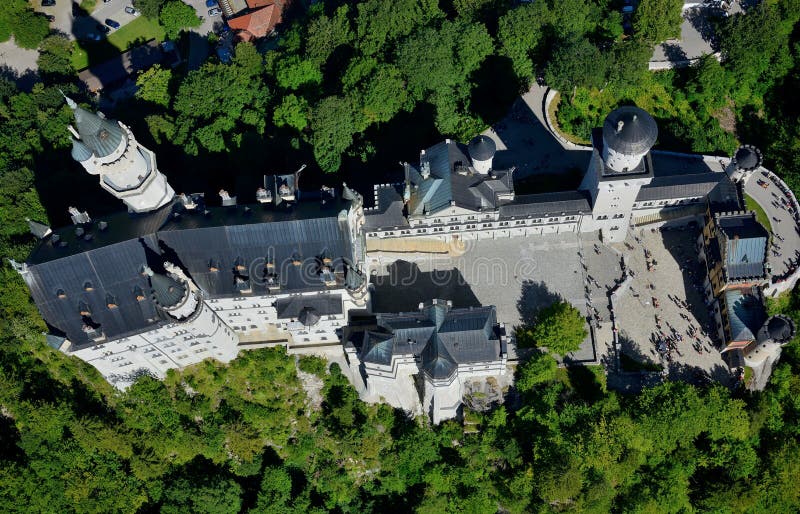 Neuschwanstein Castle stock photo. Image of vacations - 33388156