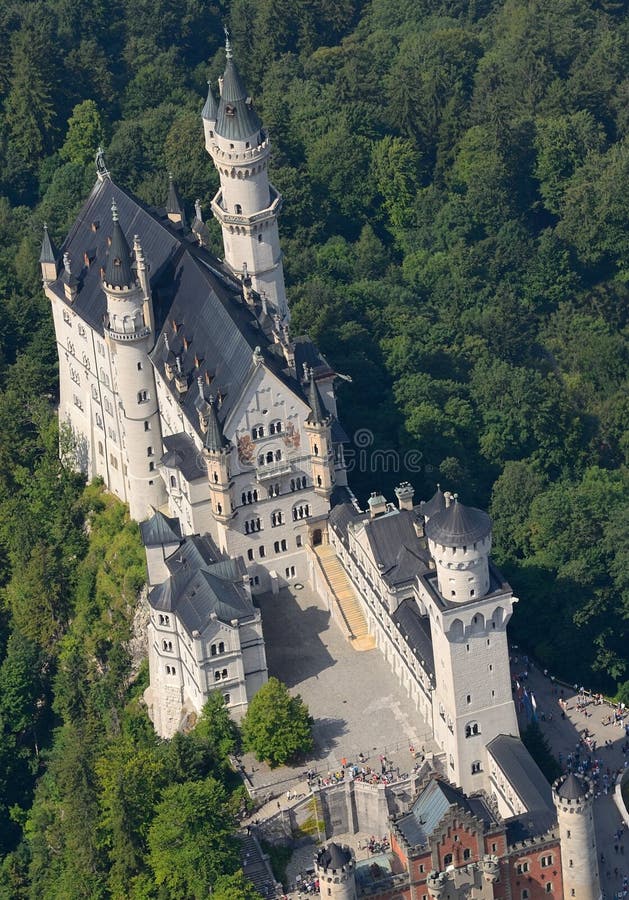 Castle Birds Eye View Photography