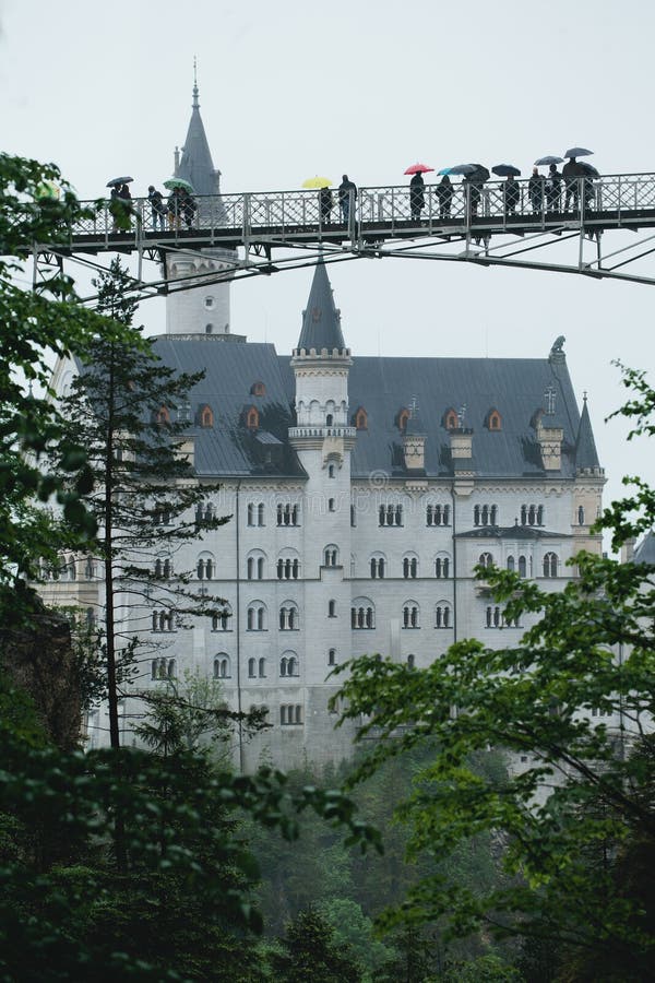 626 Neuschwanstein Castle Bridge Stock Photos - Free & Royalty-Free ...