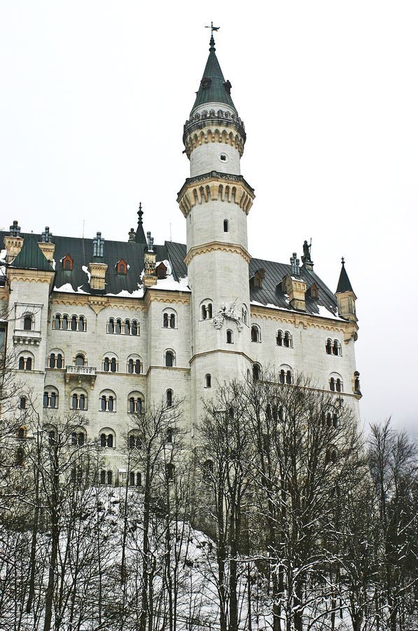 Neuschwanstein Castle during the Winter Editorial Photography - Image ...