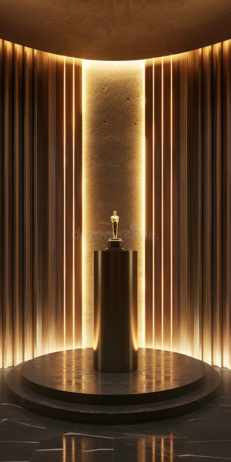 Neutral Backdrop Allows the Award Podium To Shine As a Symbol of ...