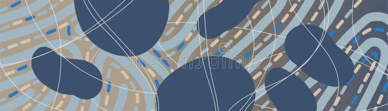 Neutral Background with Stripes. Abstract Modern Backgrounds with ...