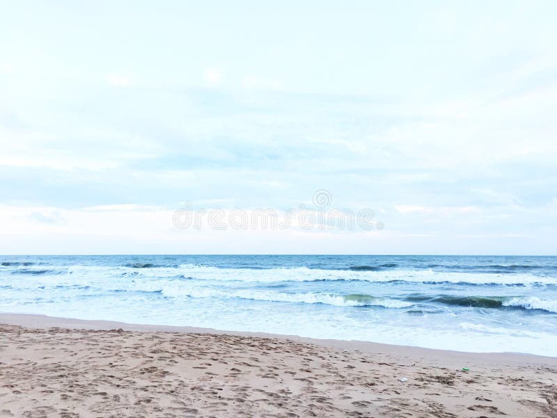 The Neutral Beach in Thailand Stock Photo - Image of neutral, bluesea ...