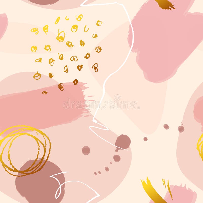 Neutral Colors Vector Seamless Patterns Stock Illustration ...