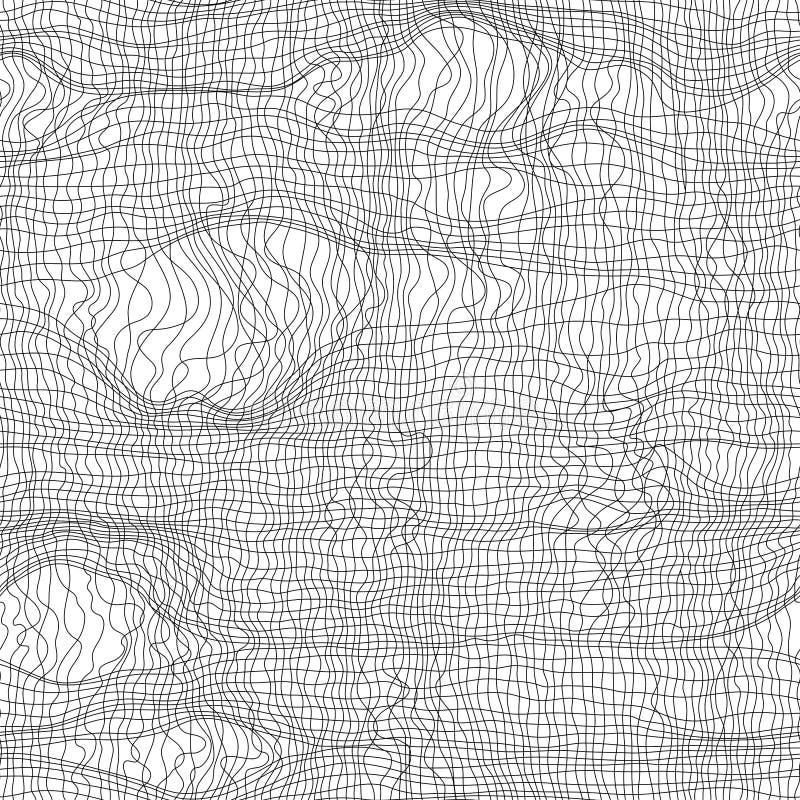 Neutral Elegant Line Art Pattern Fishnet, Seamless Texture Design. Torn ... Neutral Elegant Line Art Pattern Fishnet, Seamless Texture Design. Torn ...