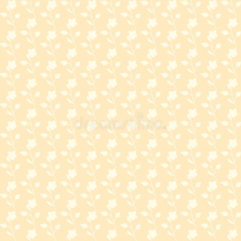 Neutral Floral Background. Swirl and Curve Stock Vector - Illustration ...