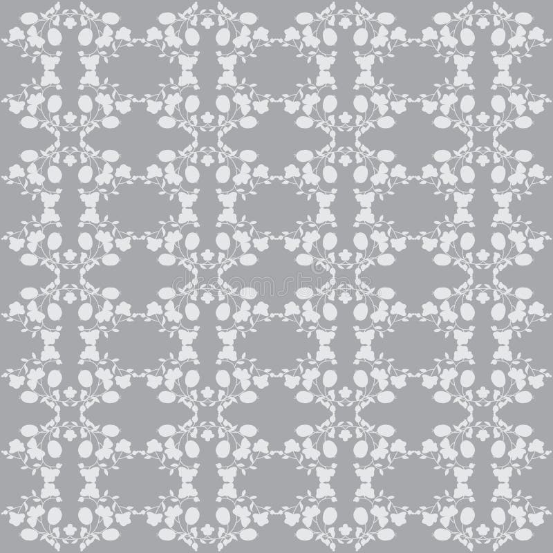 Neutral Floral Background. Swirl and Curve Stock Vector - Illustration ...