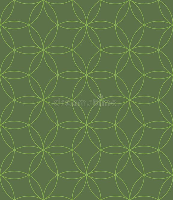 Neutral Geometric Seamless Linear Pattern. Stock Vector - Illustration ...
