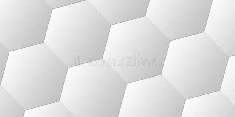 Neutral Gray Abstract Background - Geometric Hexagon Texture Stock ...