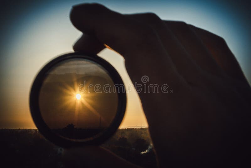 Neutral Gray Filter for Camera Stock Image - Image of photograph ...