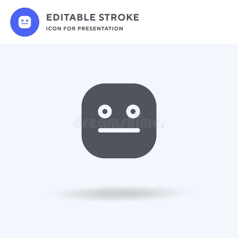 Neutral Icon Vector, Filled Flat Sign, Solid Pictogram Isolated on ...