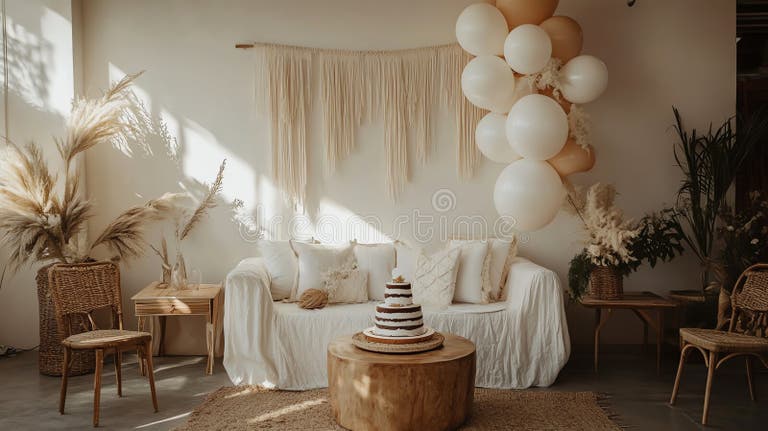 Neutral Interior Room Design Cozy Empty Space for Home and Office ...