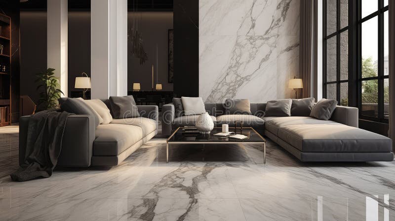 Neutral Marble Floor Texture Stock Illustration - Illustration of stone ...