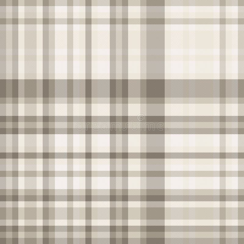 Neutral Plaid Pattern Background. Soft Beige and Grey Tones Create a ...