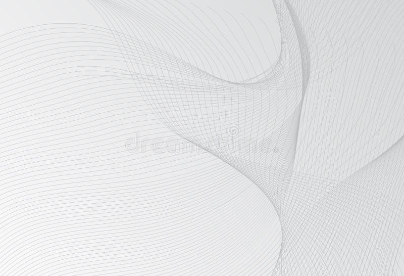 Neutral Thin Line Wave Texture or Pattern with Stripes Stock Vector ...