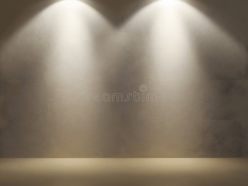 Neutral Tone Background with Slight Top-down Light, Creating Soft ...