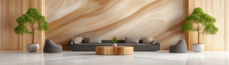 Neutral-toned Accent Walls Featuring Subtle Patterns and Clean Finishes ...