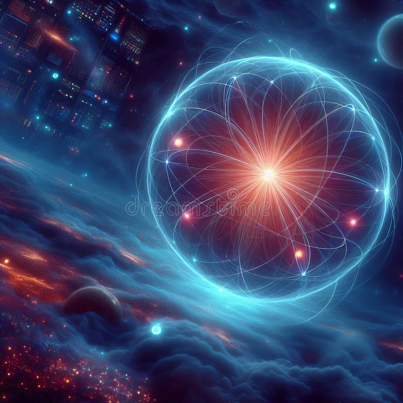 Subatomic Particles Stock Illustrations – 606 Subatomic Particles Stock ...