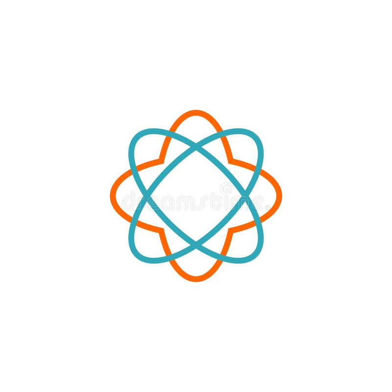 Neutron Logo , Molecule Logo Vector Stock Vector - Illustration of ...