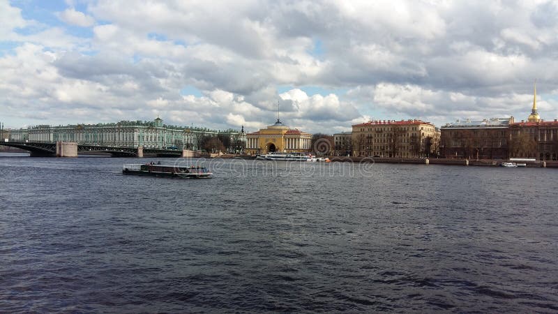 Neva river stock image. Image of hermitage, prospect - 71201611