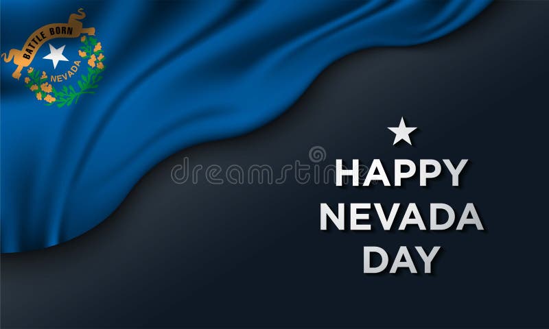 Nevada Day Background Design Stock Vector - Illustration of patriotic ...