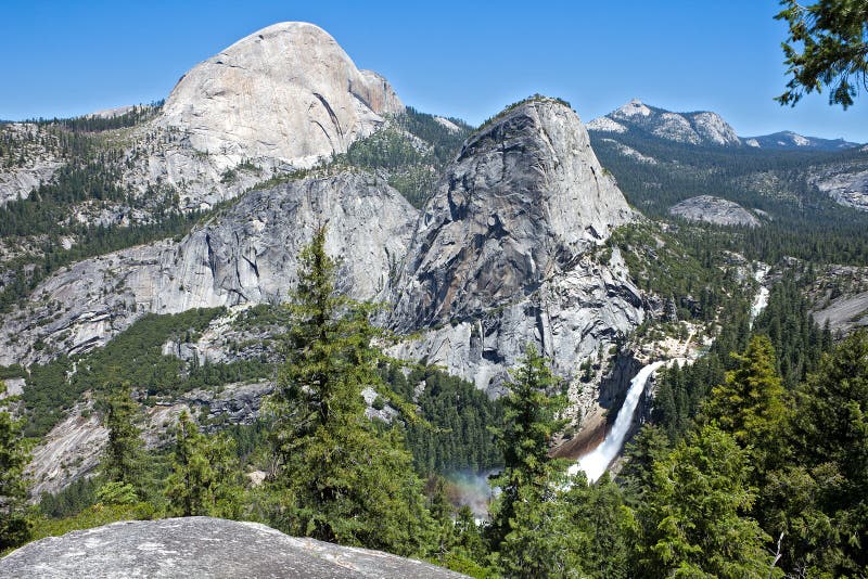 Nevada Fall stock photo. Image of valley, sierra, river - 20495320